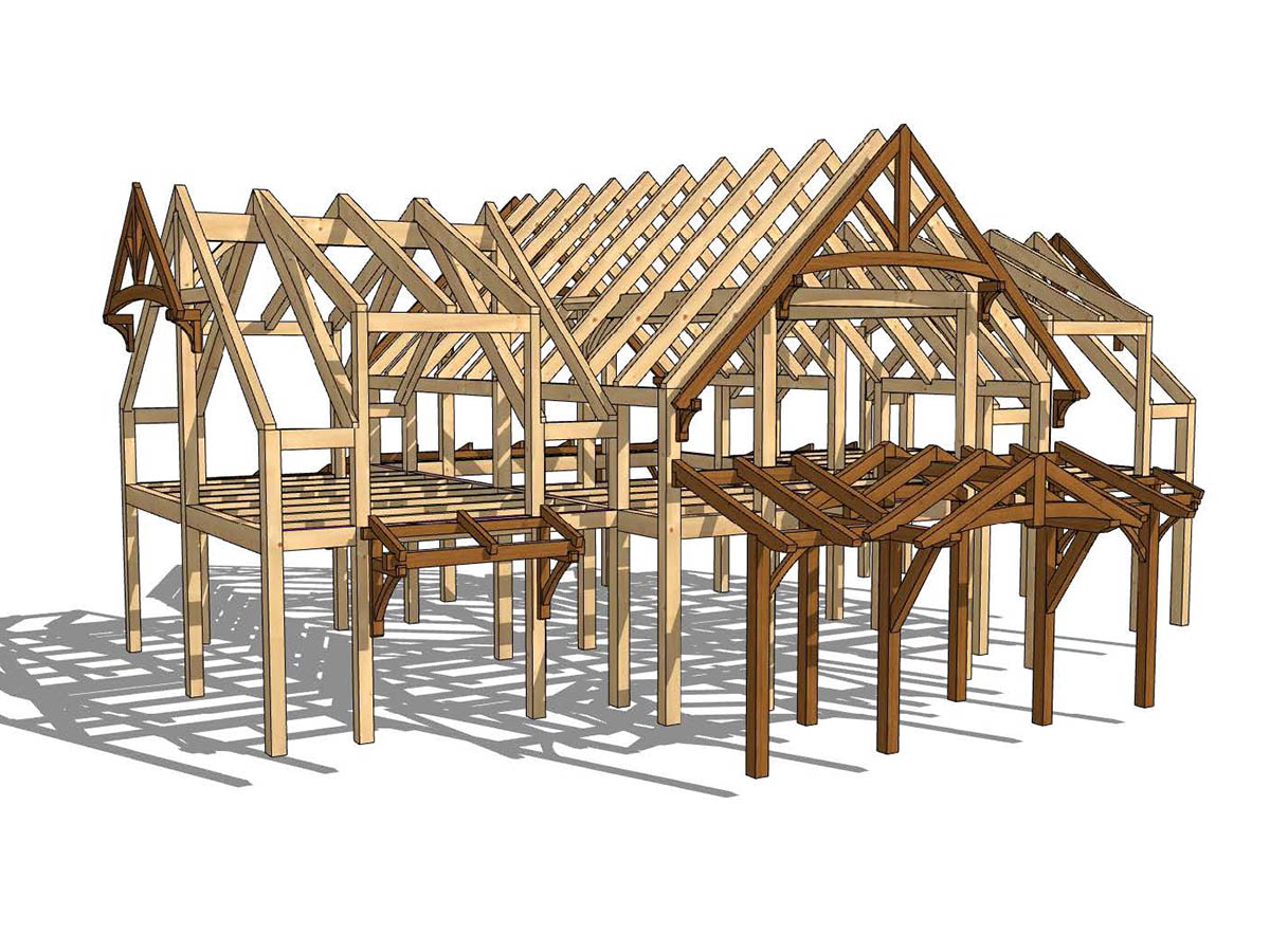 Timber Frame House Kits | Vermont Frames